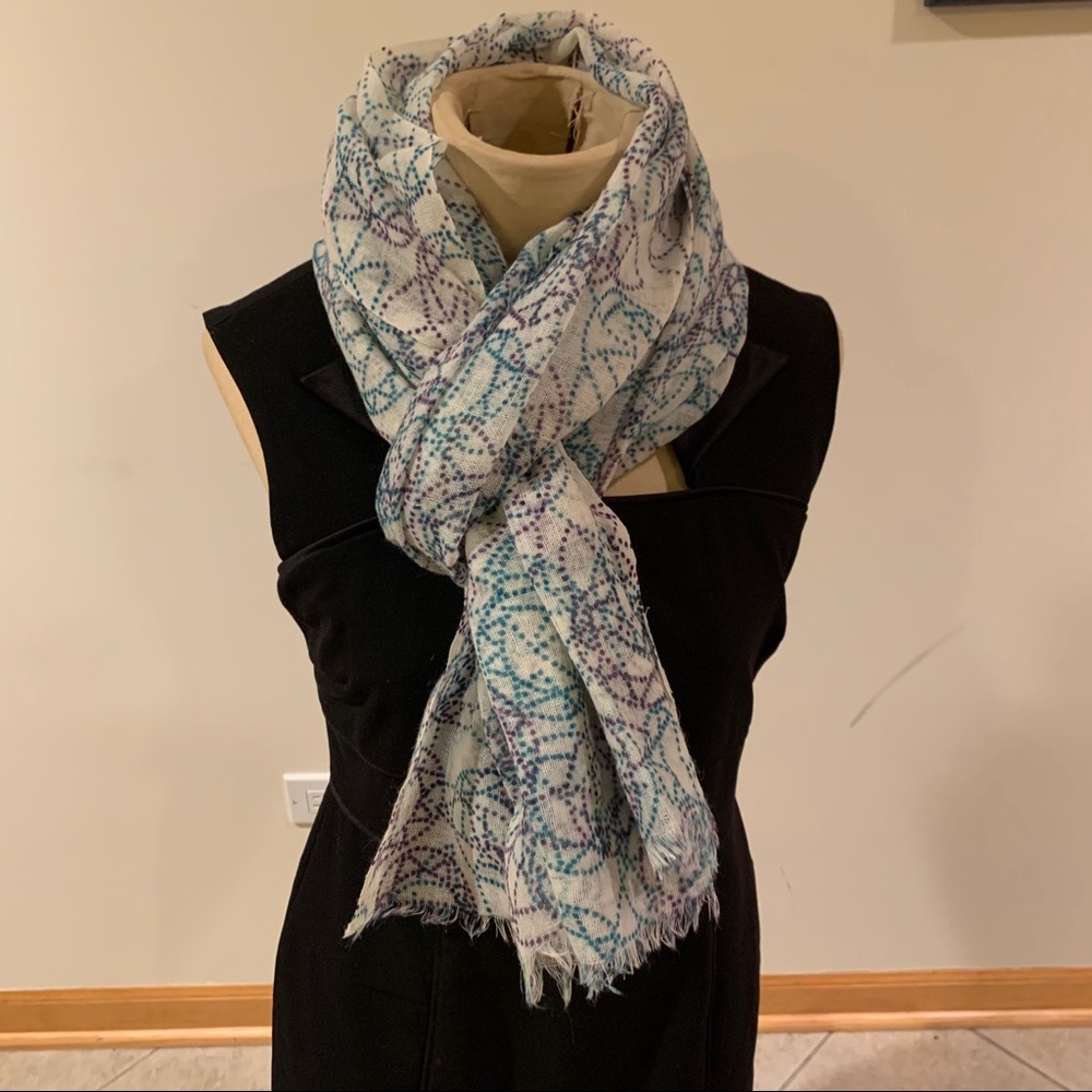 Anthropologie Lulla Scarf Collection By Bindya - Gem